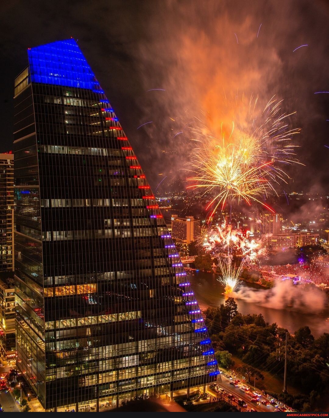 Celebrating freedom under the stars with Austins spectacular th of July ...