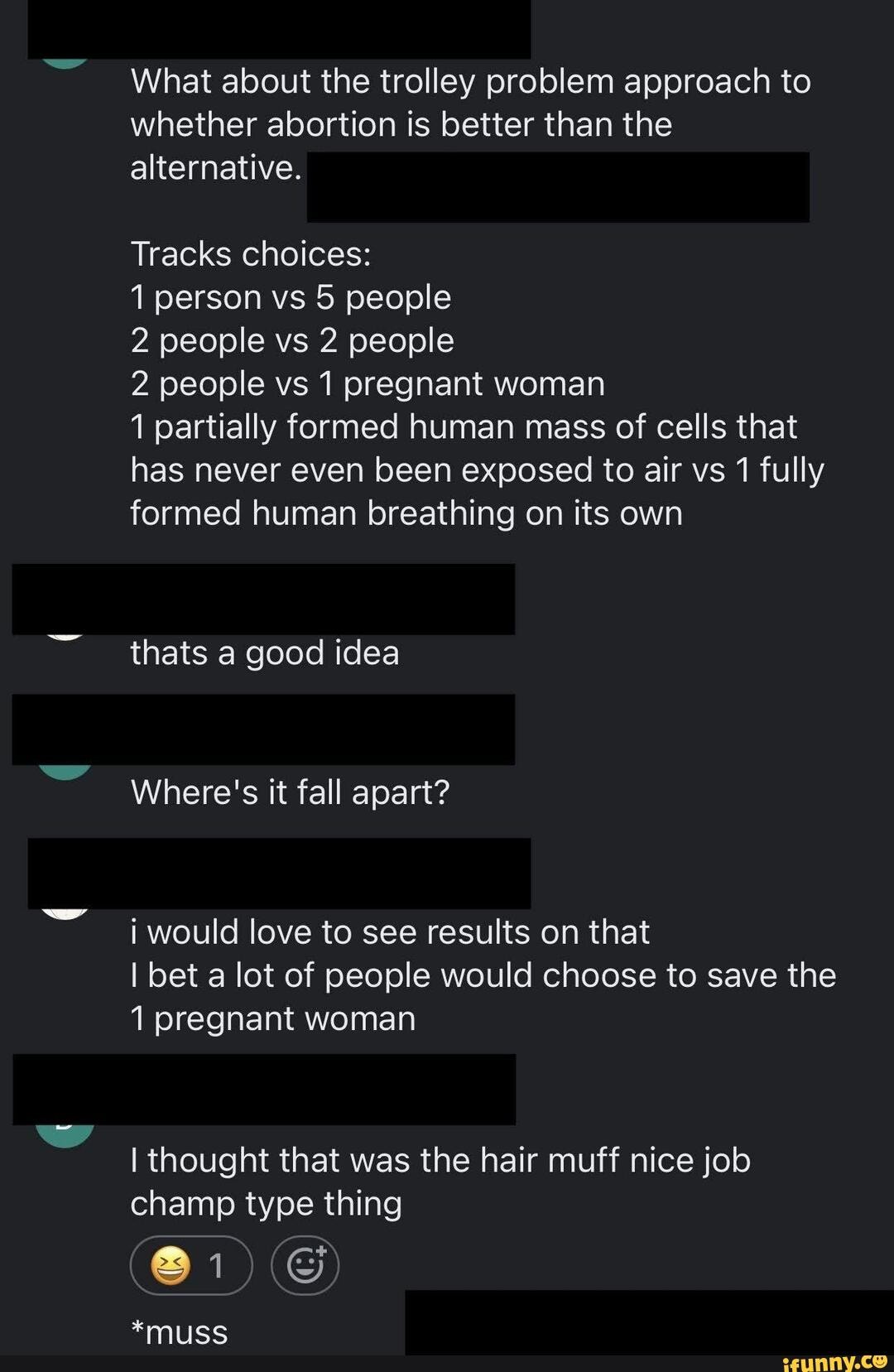 Trolley problem poll - What about the trolley problem approach to ...