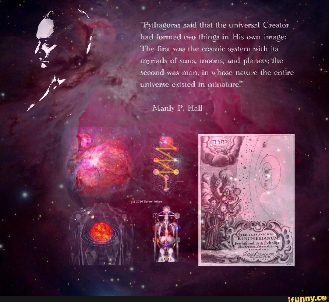 "Pythagoras said that the universal Creator had formed two things in ...