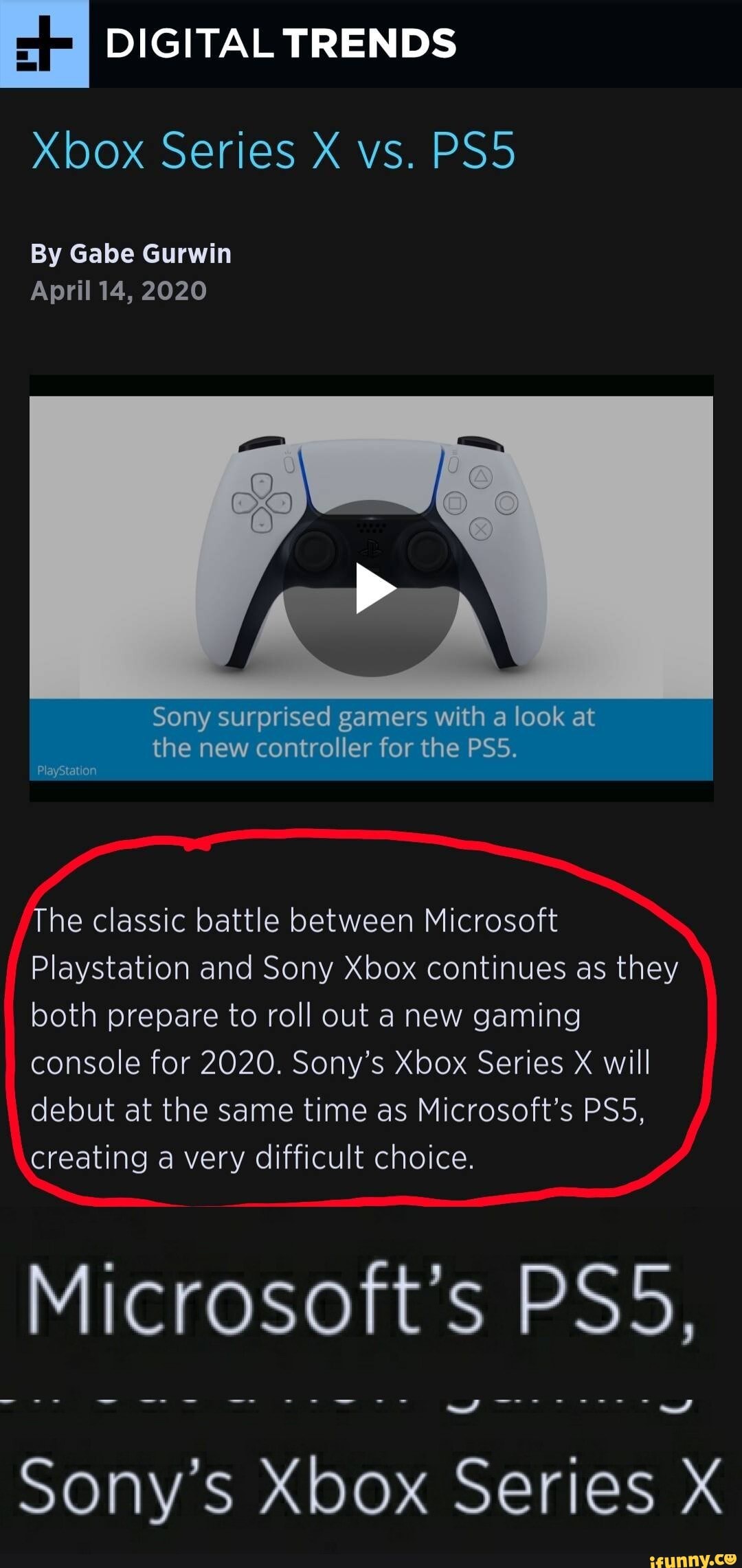 Sony surprised gamers with a look at the new controller for the PSS ...