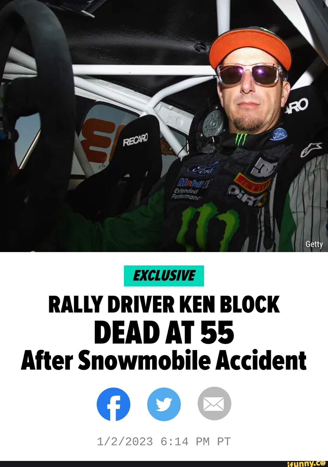 EXCLUSIVE RALLY DRIVER KEN BLOCK DEAD AT 55 After Snowmobile Accident ...