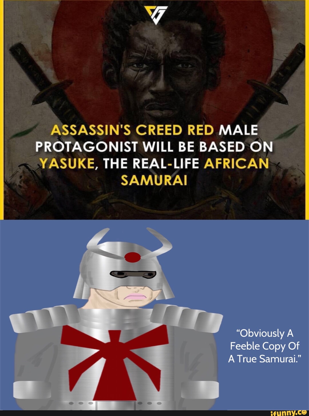 ASSASSIN'S CREED RED MALE PROTAGONIST WILL BE BASED ON YASUKE, THE REAL ...