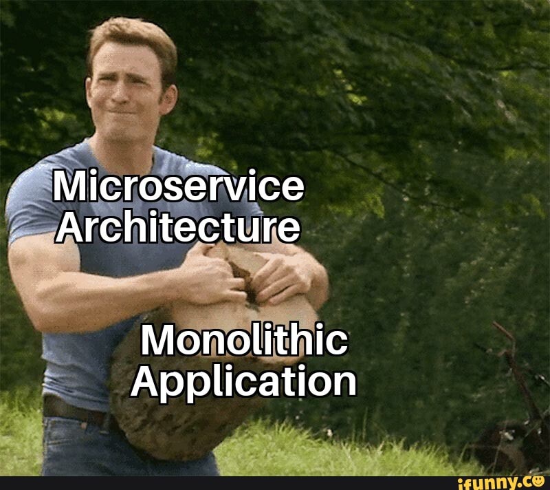 Microservice memes. Best Collection of funny Microservice pictures on ...