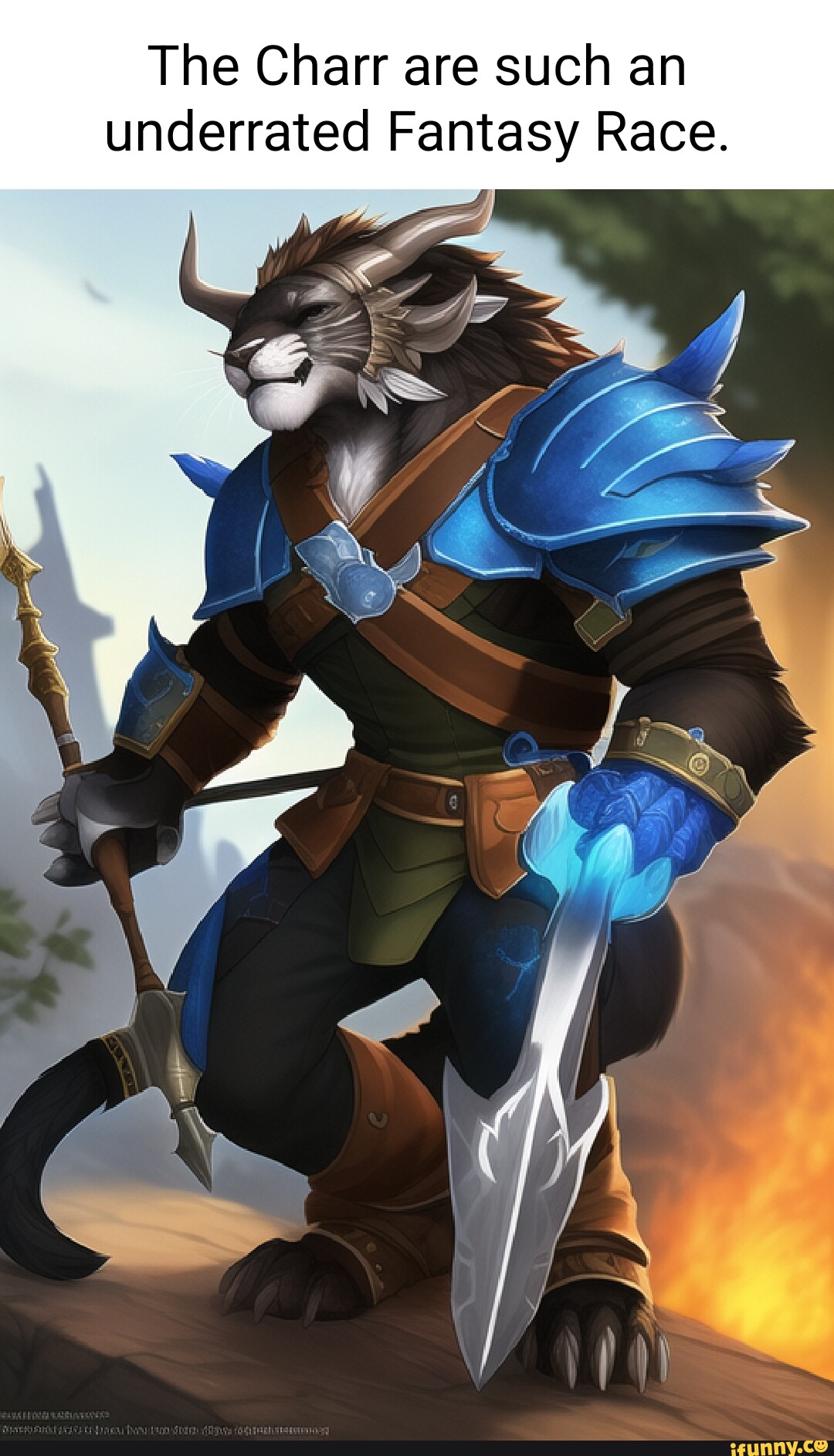 The Charr are such an underrated Fantasy Race. - iFunny