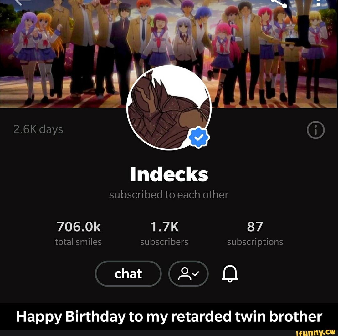 Happy Birthday to my retarded twin brother - Happy Birthday to my ...