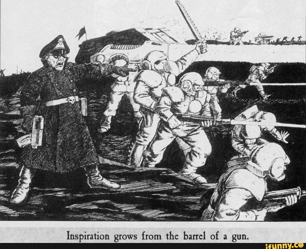 Lin Inspiration grows from the barrel of a gun. - iFunny