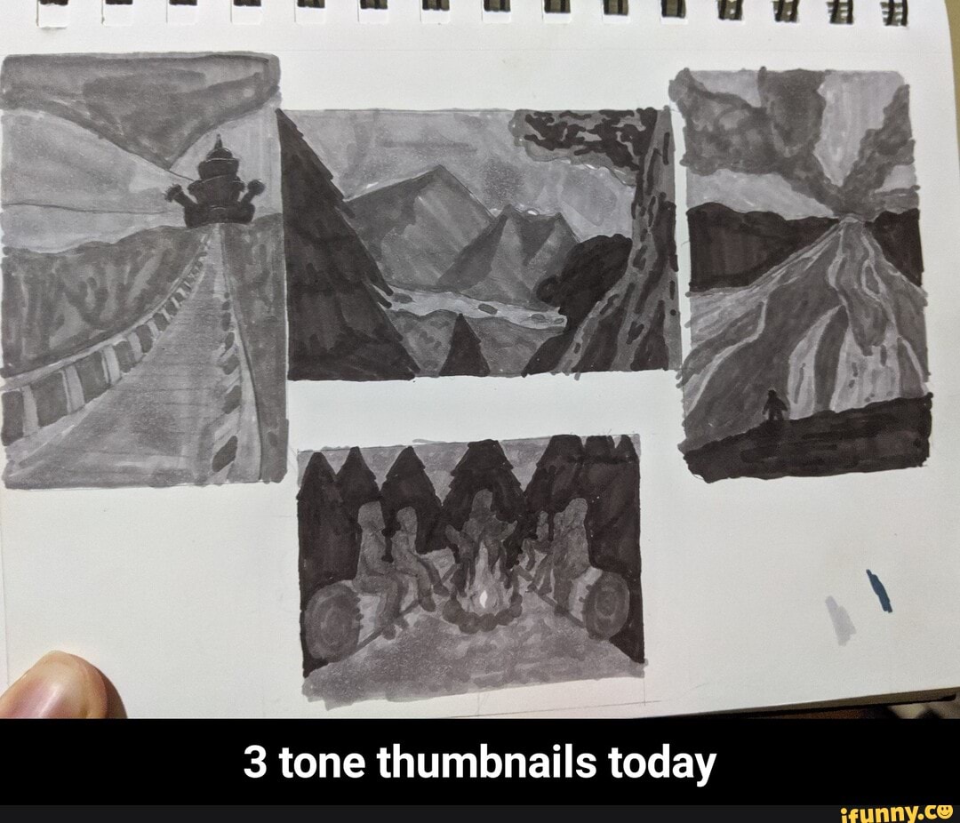 3 tone thumbnails today - 3 tone thumbnails today - iFunny