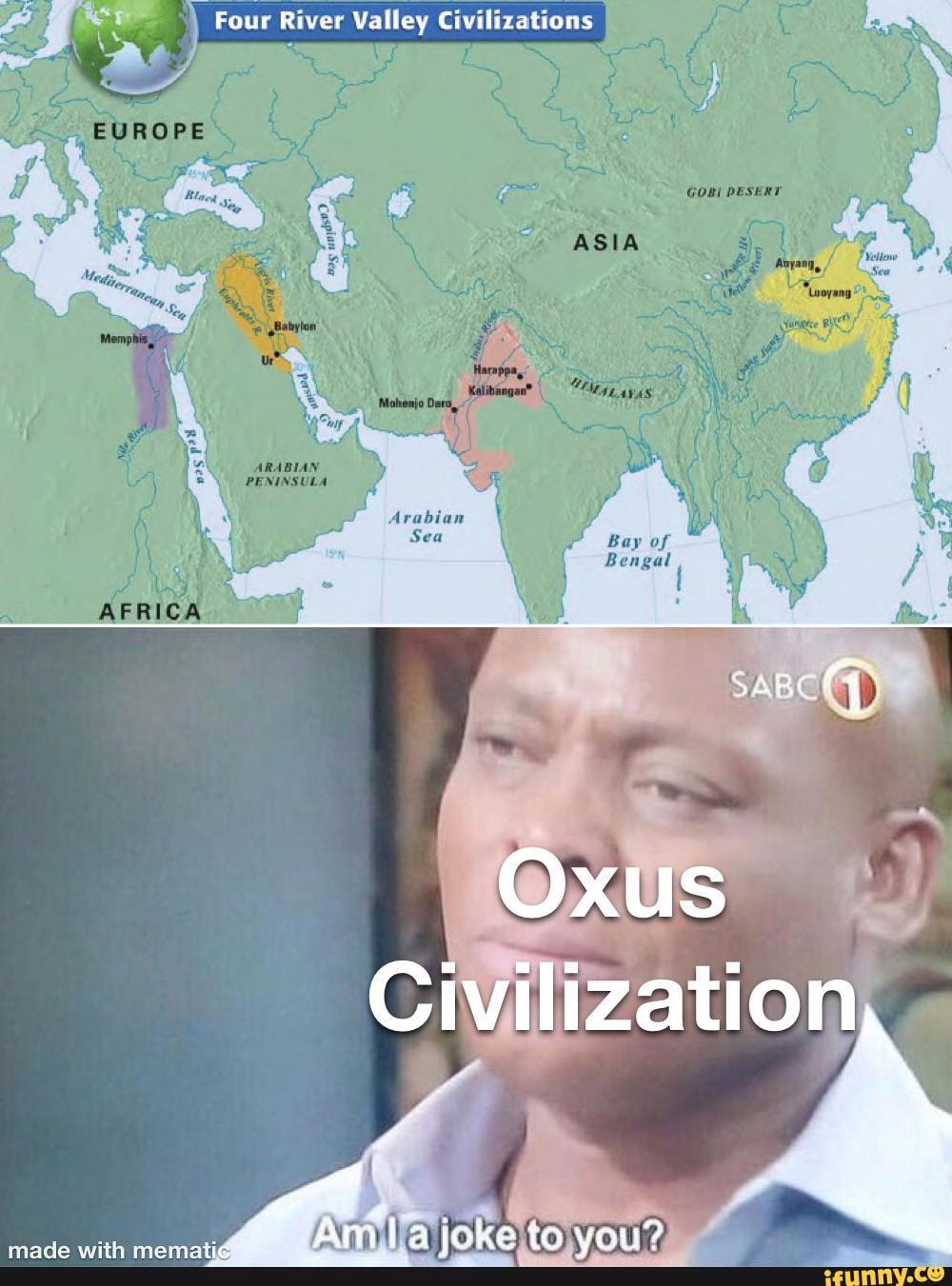 Our River Valley Civilizations ASIA EUROPE ARABIAN: PENINSULA AFRIGA ...