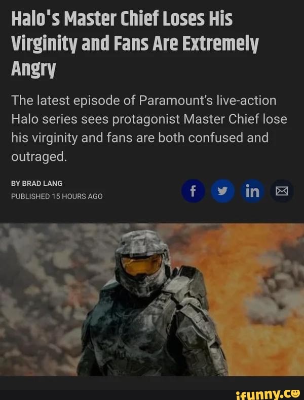 Halo's Master Chief Loses His Virginity and Fans Are Extremely Angry ...