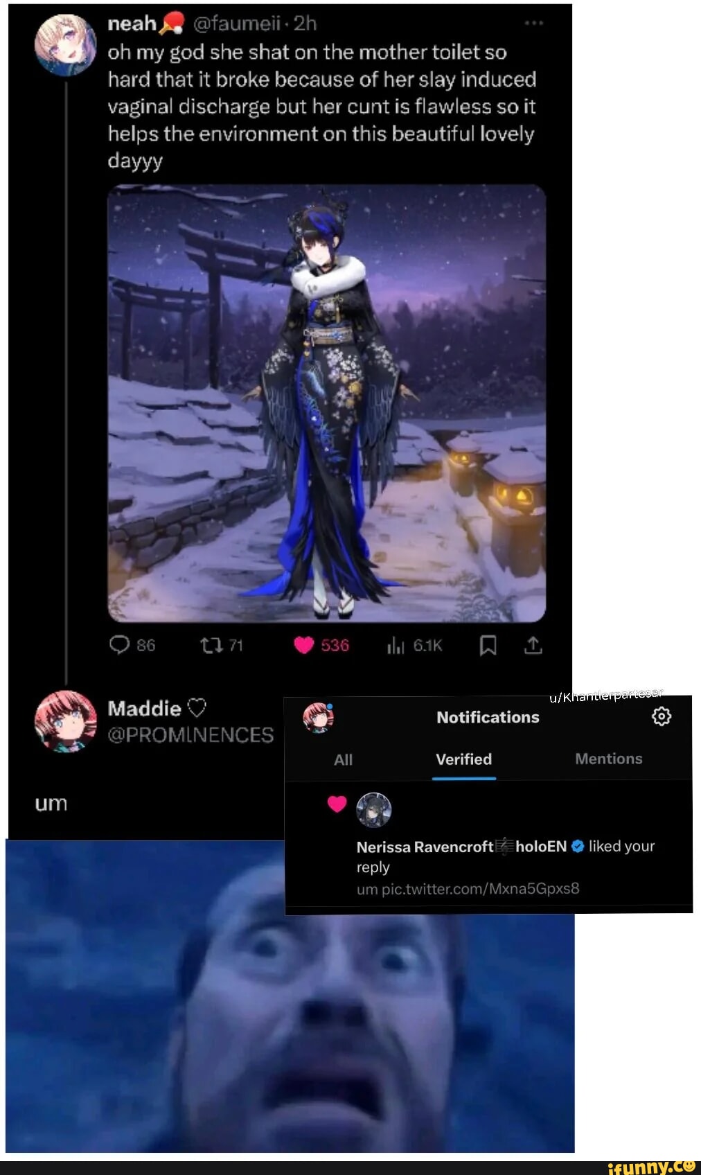 Neah @faumeii- oh my god she shat on the mother toilet so hard that it ...