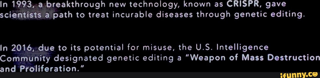 Crispr memes. Best Collection of funny Crispr pictures on iFunny