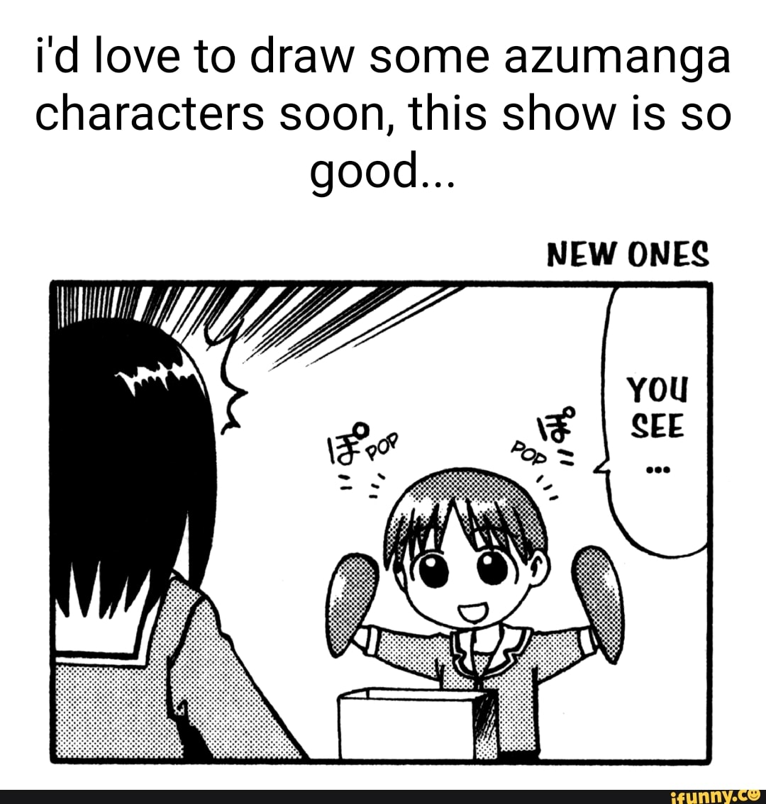 Id love to draw some azumanga characters soon, this show is so good ...