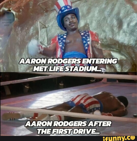 AARON RODGERS ENTERING MET LIFE STADIUM... AARON RODGERS AFTER THE ...