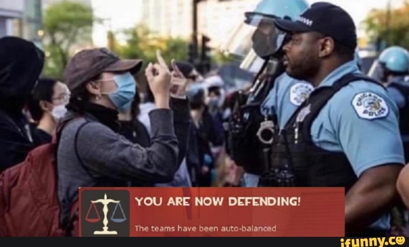 I SP YOU ARE NOW DEFENDING! Ê The teams have been auto-balanced - iFunny