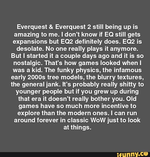 Everquest memes. Best Collection of funny Everquest pictures on iFunny
