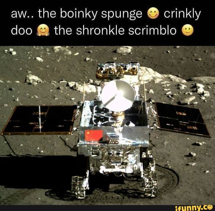 Aw.. the boinky sounge crinkly dog the shronkle scrimblo - iFunny
