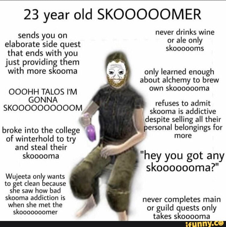 23 year old SKOOOOOMER sends you on elaborate side quest that ends with ...