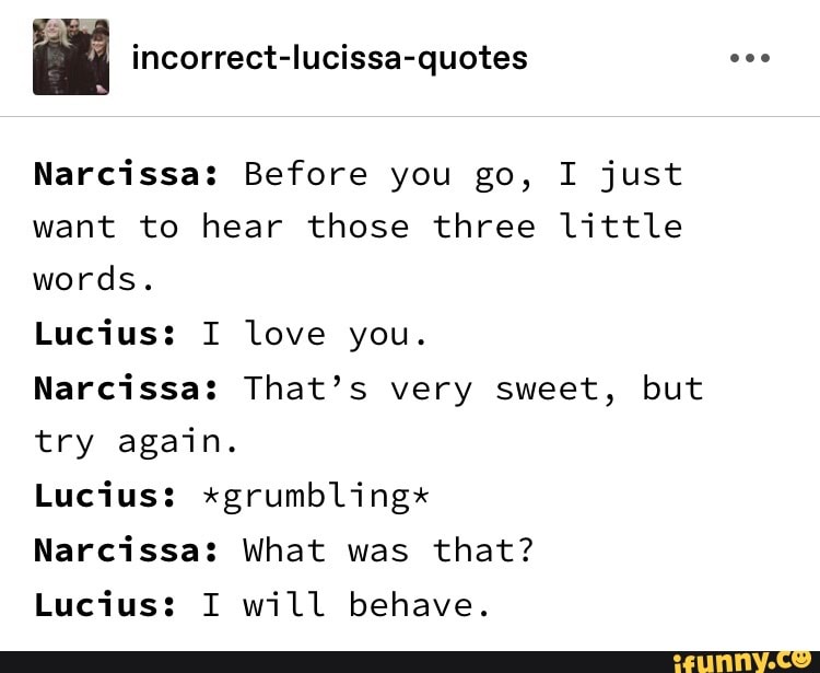 Narcissamalfoy memes. Best Collection of funny Narcissamalfoy pictures ...