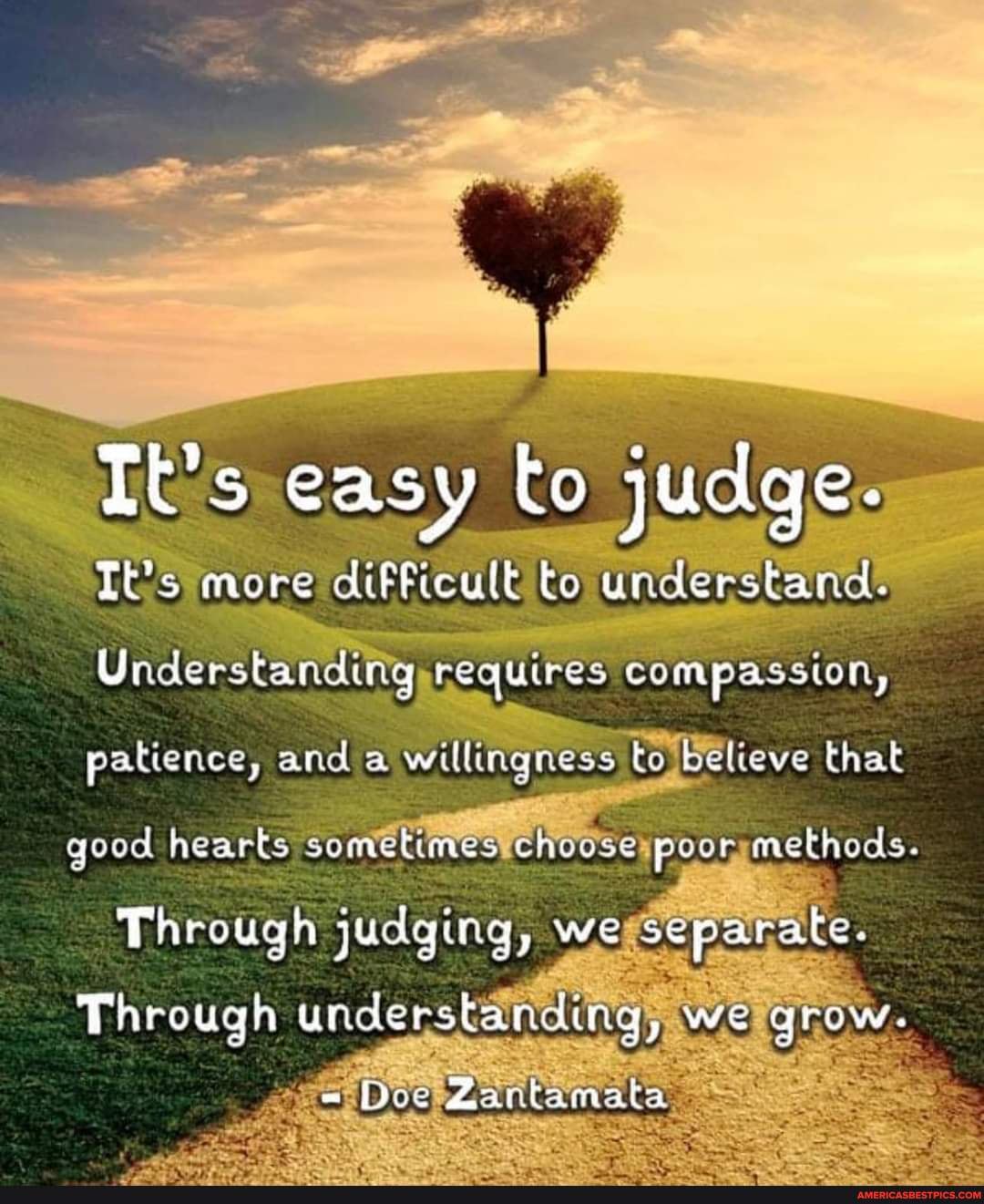 TU's easy to judge. Ths more difficult to understand: Understanding ...