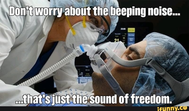 Don't worry about the beeping noise... that's just the sound of freedom ...