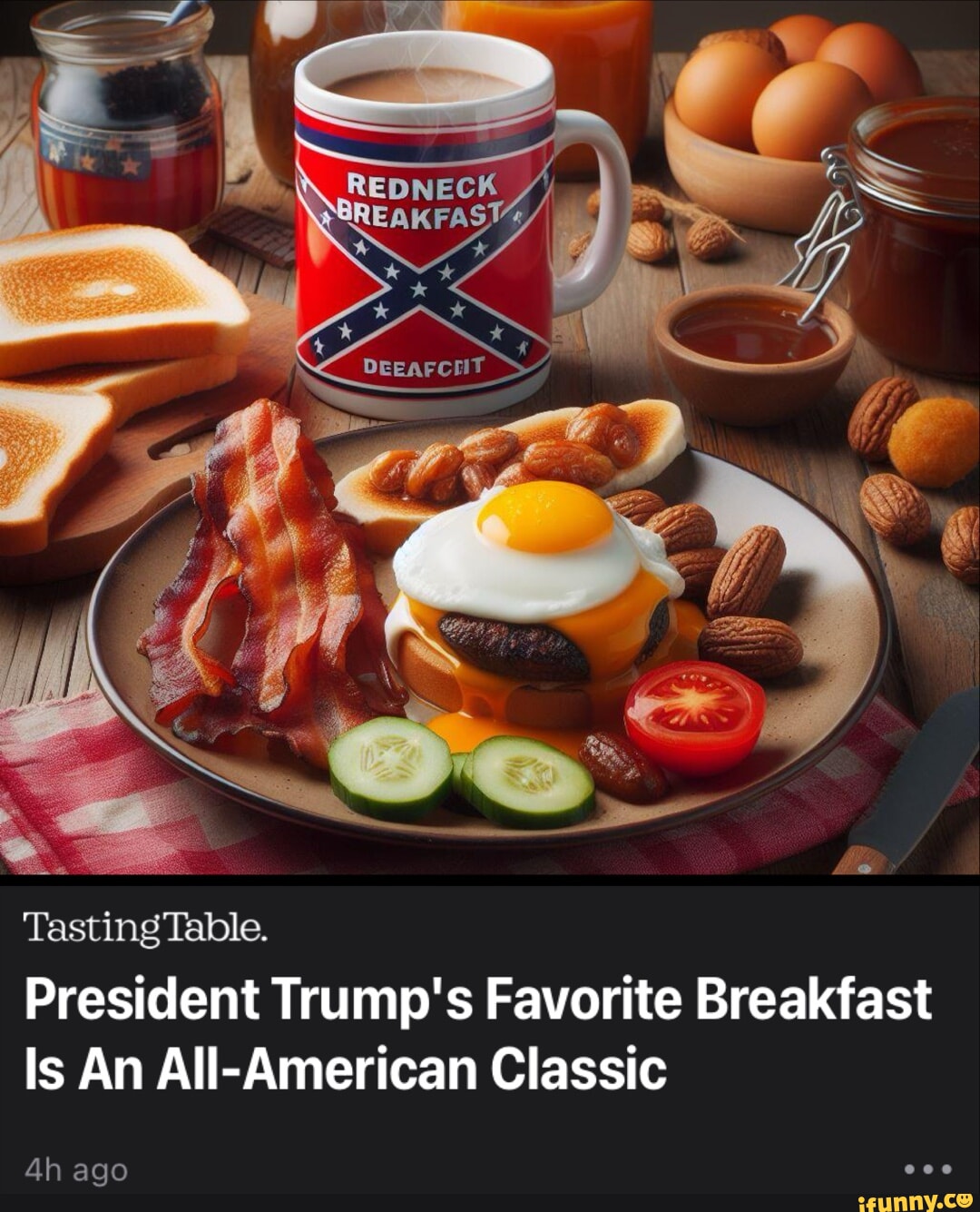America Breakfast Memes