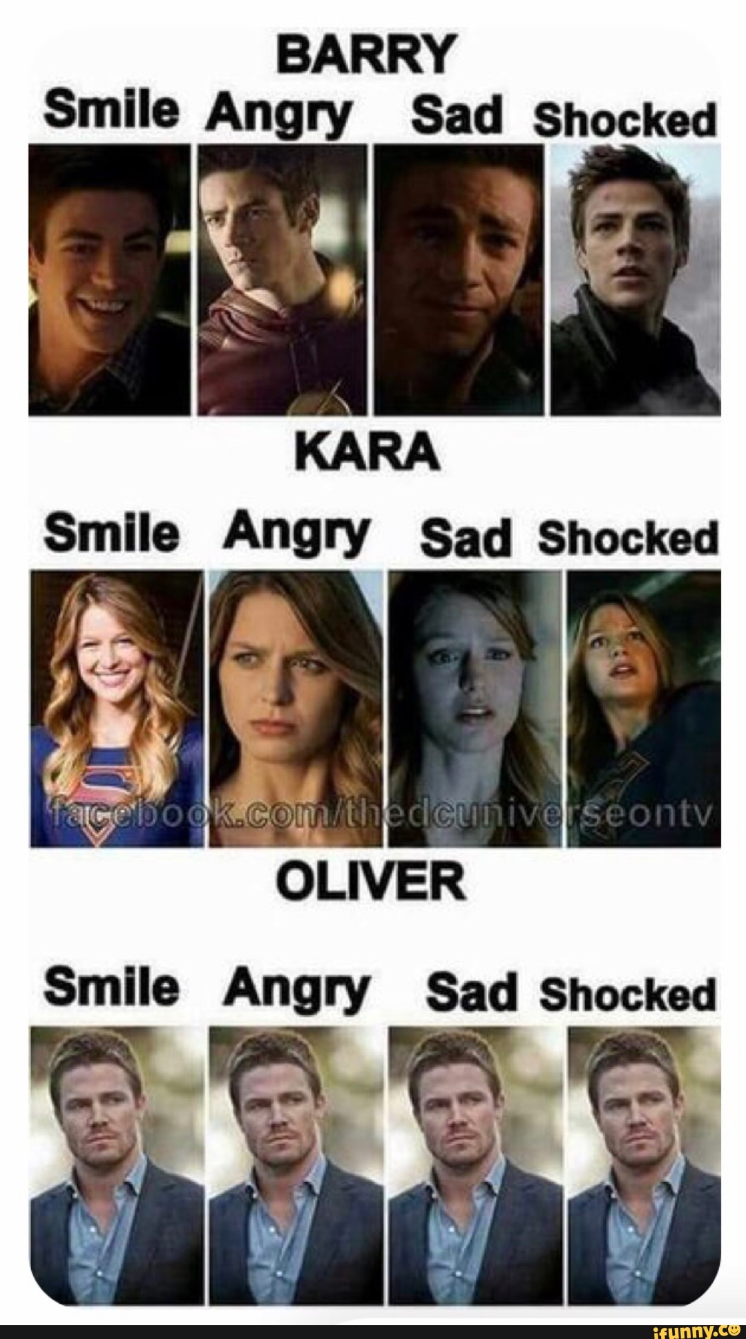 BARRY Smile Angry Sad Shocked Smile Angry Sad Shocked - iFunny