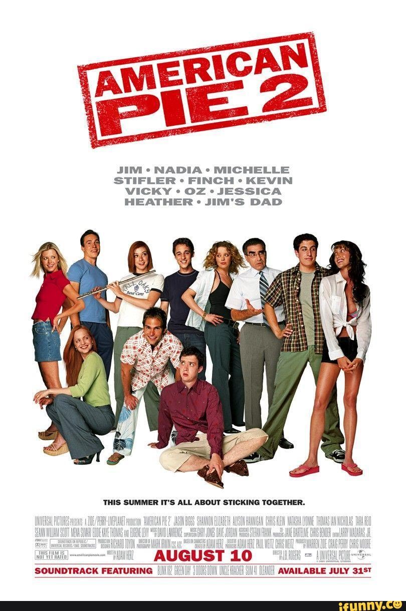 American Pie Posters - RICAN JIM NADIA MICHELLE STIFLER FINCH KEVIN ...