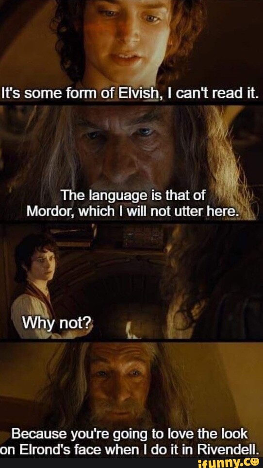 Rivendell memes. Best Collection of funny Rivendell pictures on iFunny