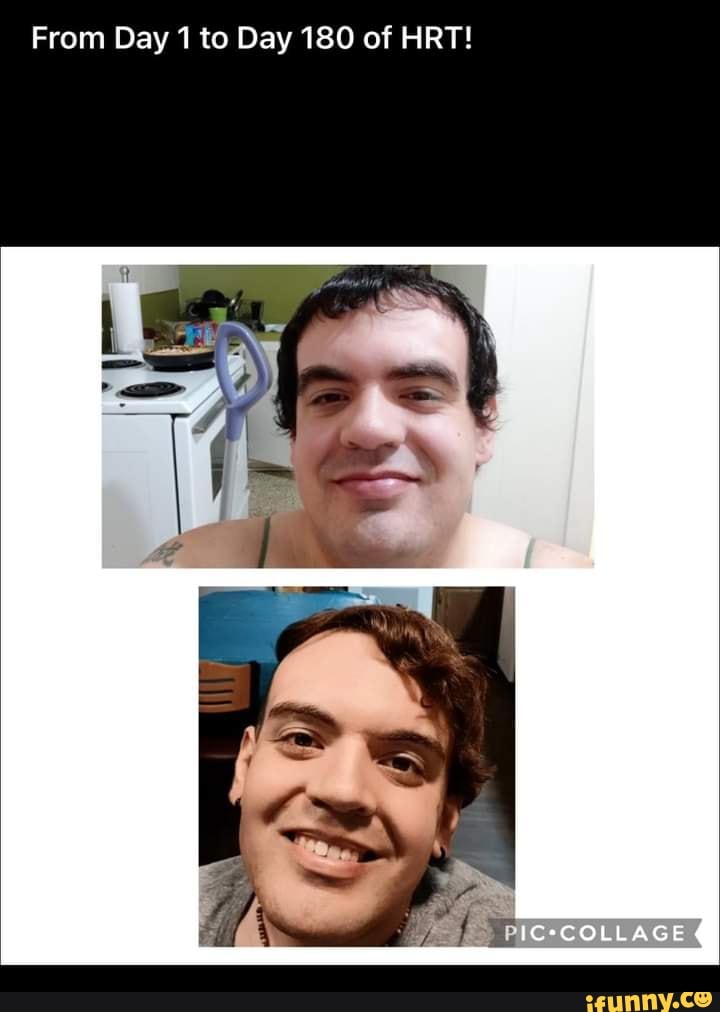 From Day 1 to Day 180 of HRT! PIC*COLLAGE - iFunny