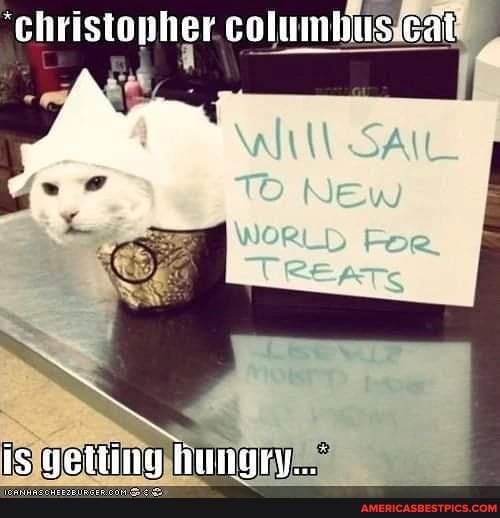 'christopher columbus-cat SAIL ar is yetiing timnagry..." - America’s ...