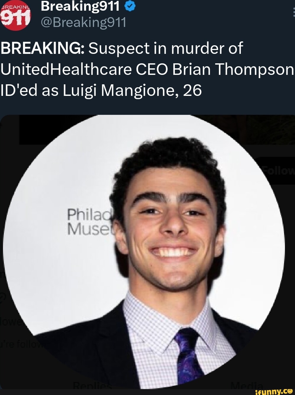 BREAKING: Suspect in murder of UnitedHealthcare CEO Brian Thompson ...
