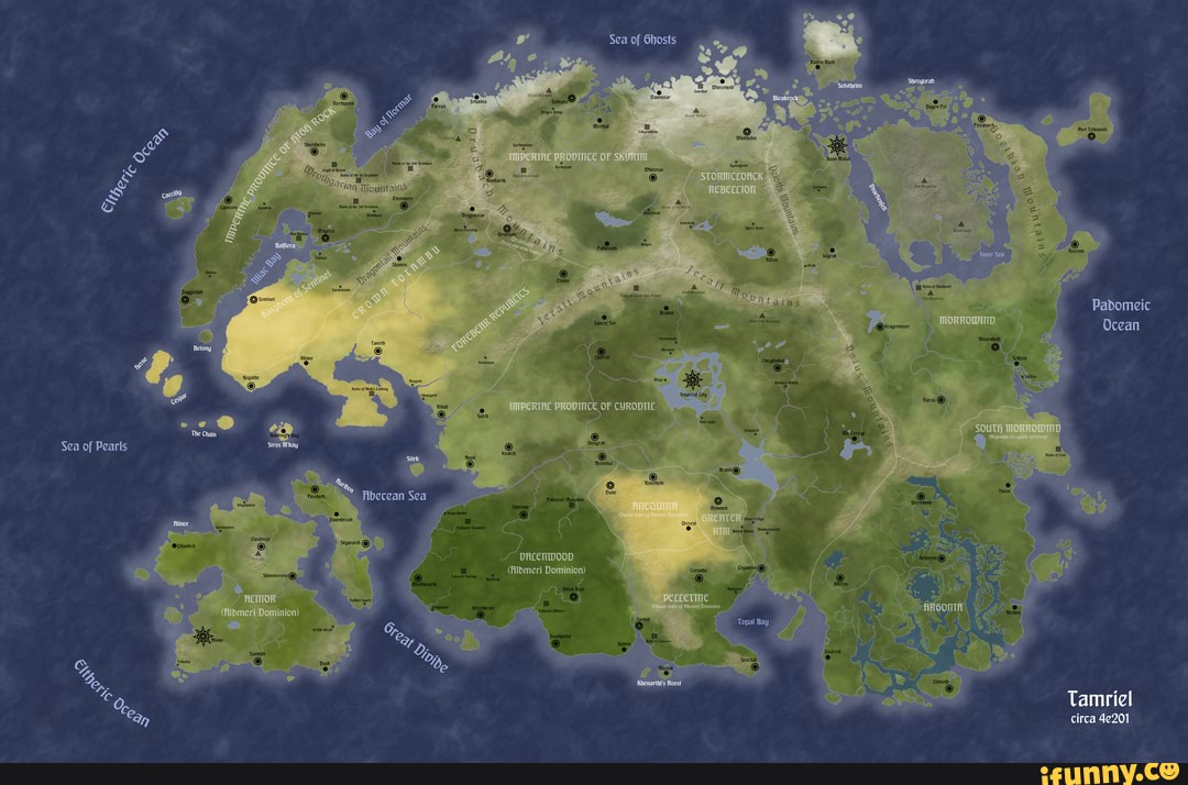 Sea of Shosts Pabdomeic Ocean Sea of Pearls Hbecean Sea PRODITICE OF ...