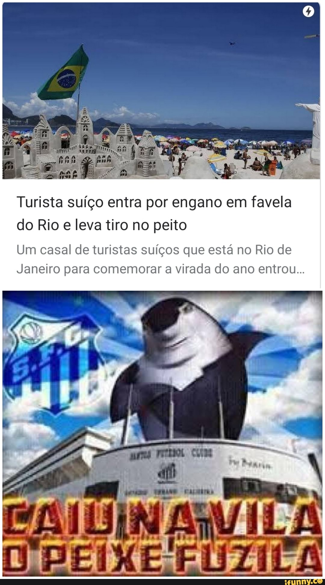 Turista Suíço Entra Por Engano Em Favela Do Rio E Leva Tiro No Peito Um