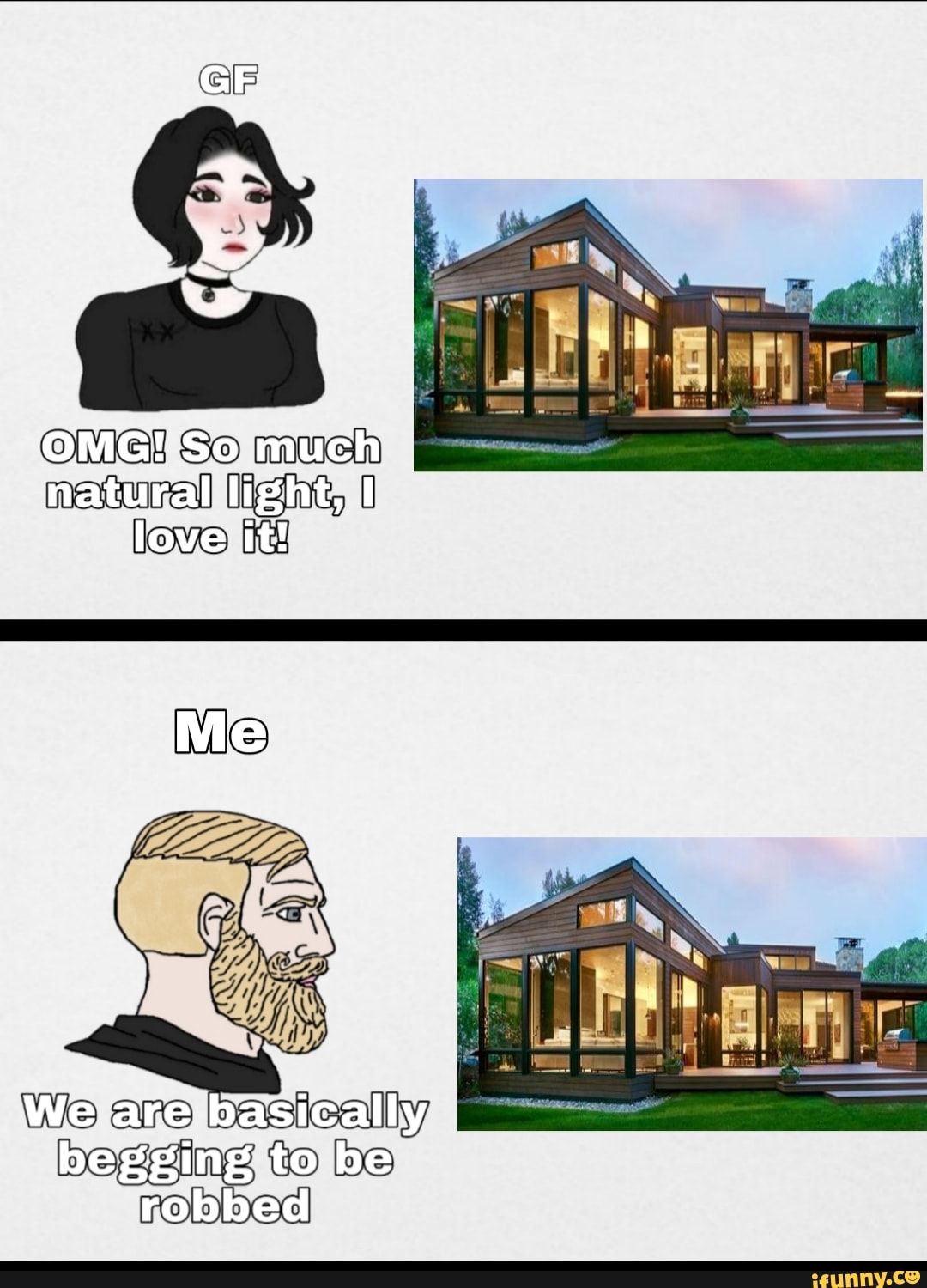 OMG! So much natural light, love it! We are basically begging to be ...