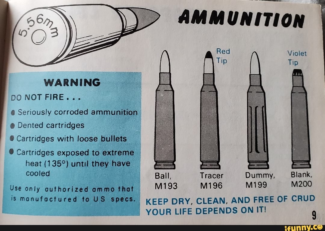 AMMUNITION Violet Tip WARNING DO NOT FIRE... @ Seriously corroded ammu ...