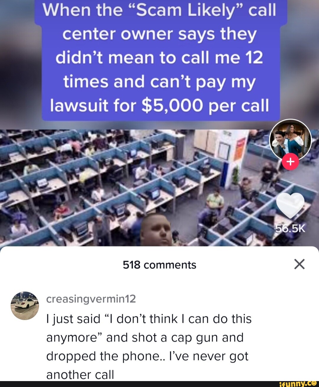 When the "Scam Likely" call center owner says they didn't mean to call ...