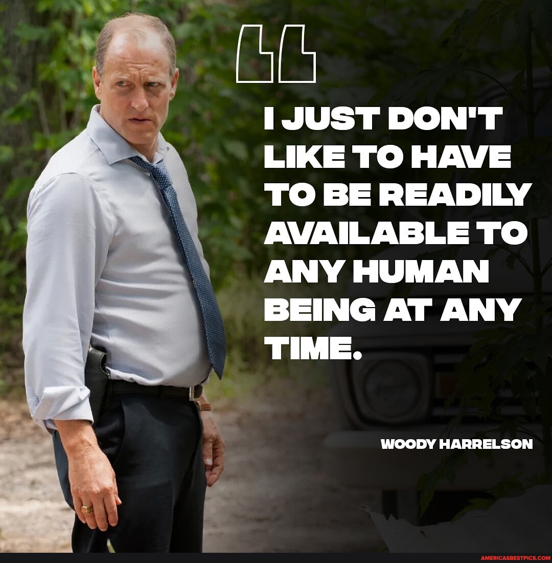 (Swipe) Woody Harrelson reveals he hasn’t had a cell phone in 3 years ...