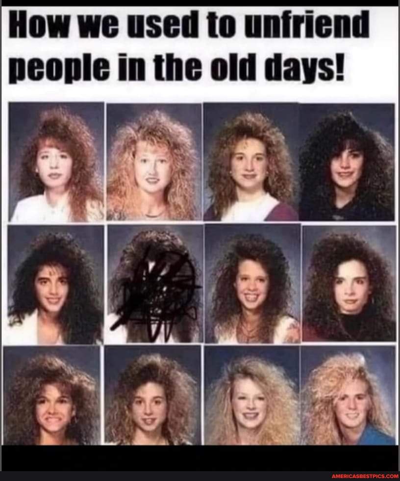 How we used to unfriend people in the old days! - America’s best pics ...