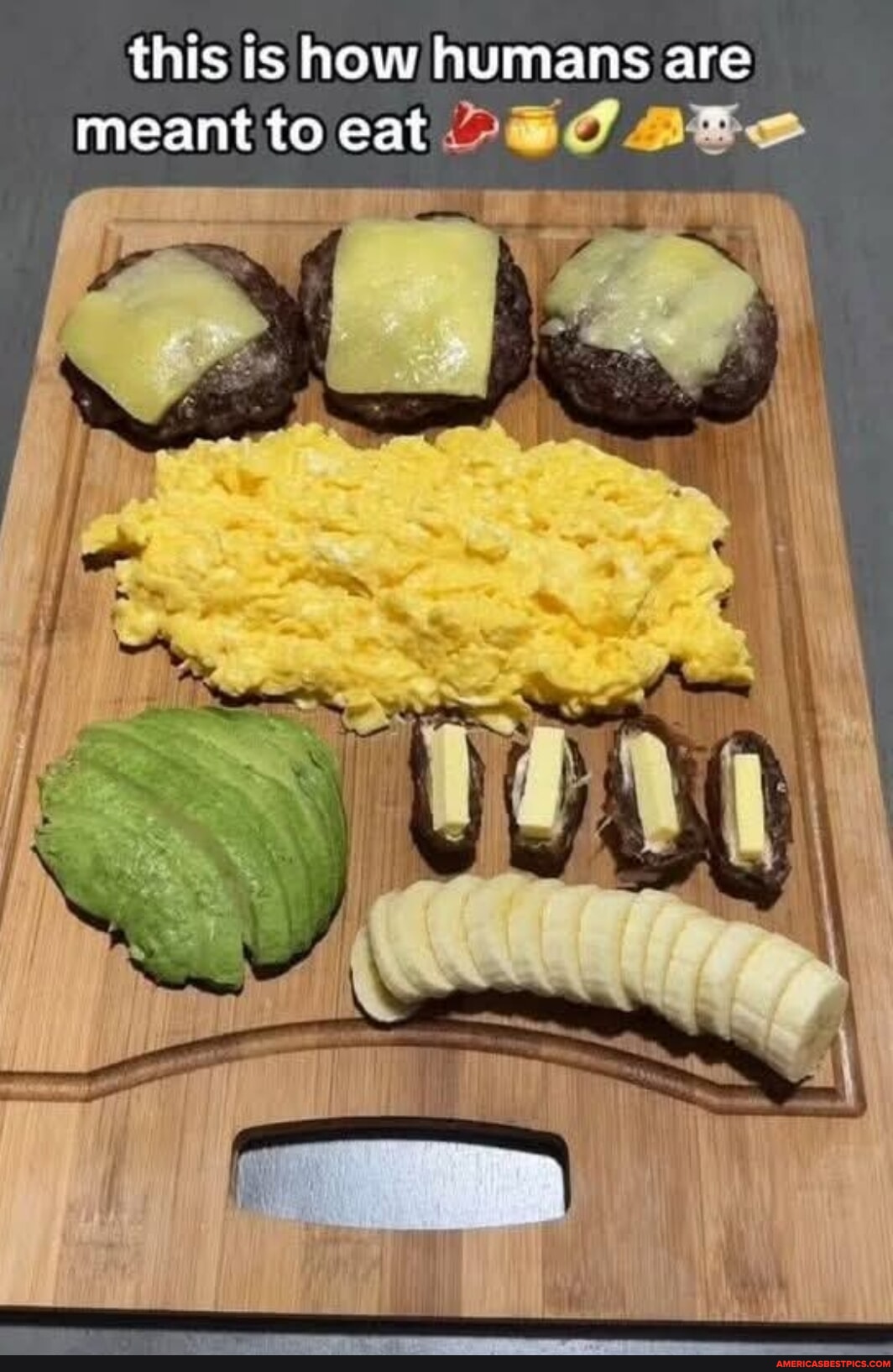 This is how humans are meant to eat - America’s best pics and videos
