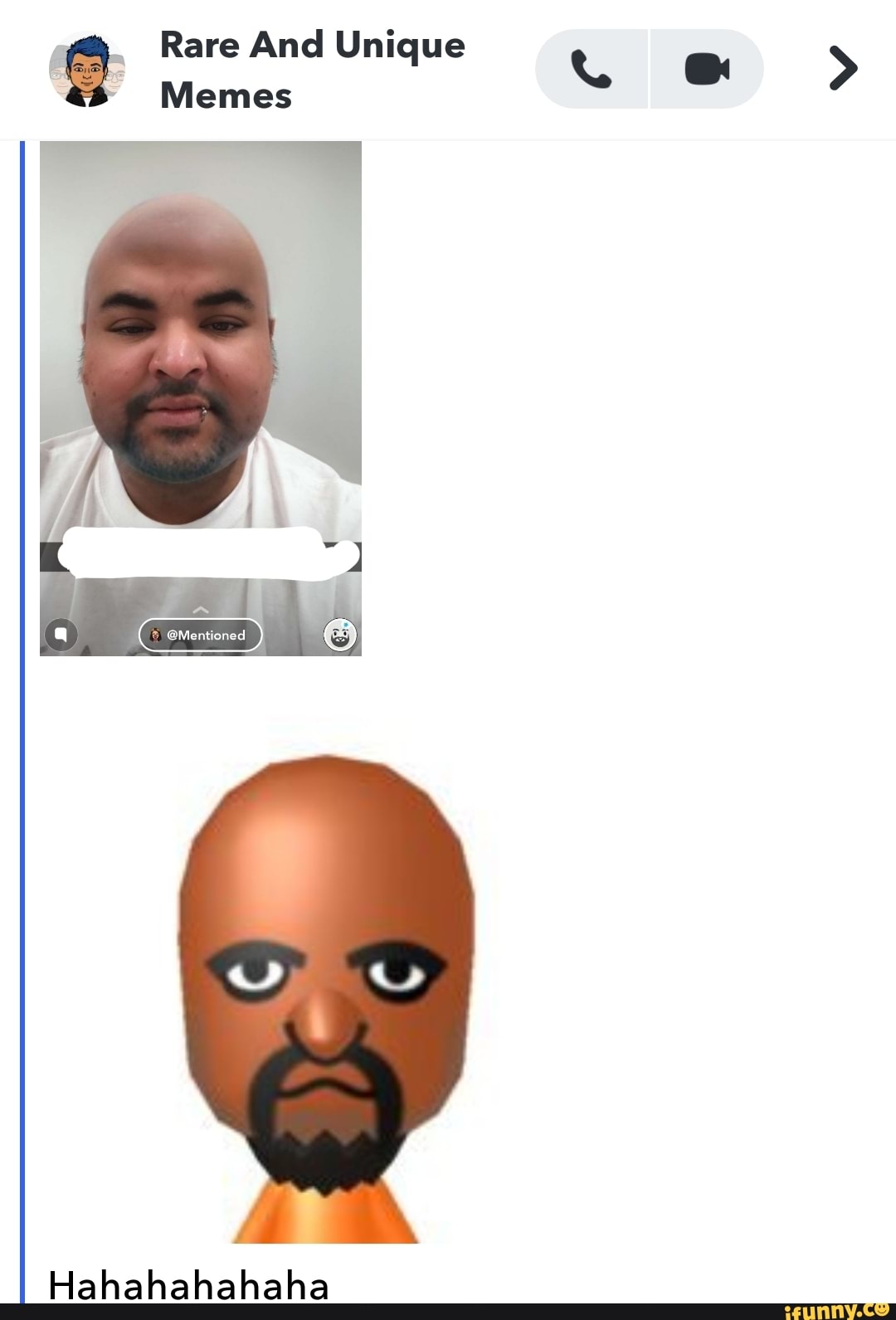 Rare And Unique Memes Hahahahahaha - iFunny