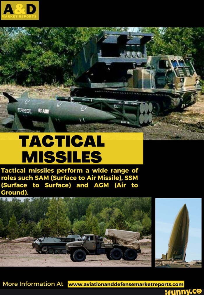SS TACTICAL MI Tactical missiles perform a wide range of roles such SAM ...