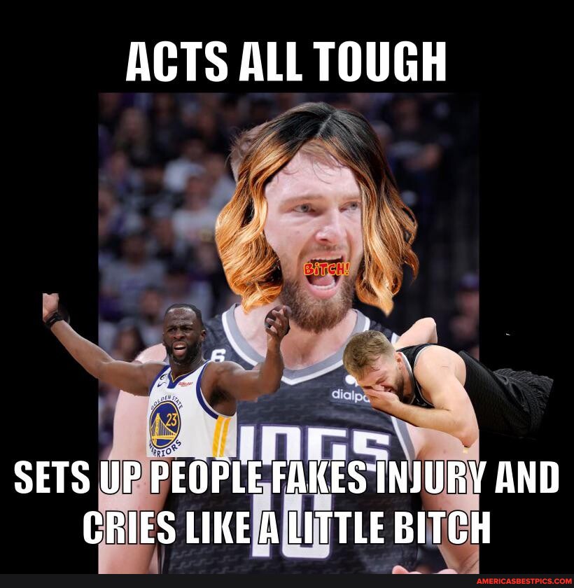 ACTS ALL TOUGH SETS UP PEOPLE FAKES INJURY AND CRIES LIKE The BITCH ...