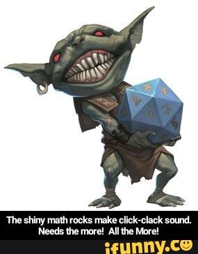 'The shiny math rocks make cli - The shiny math rocks make click-clack ...