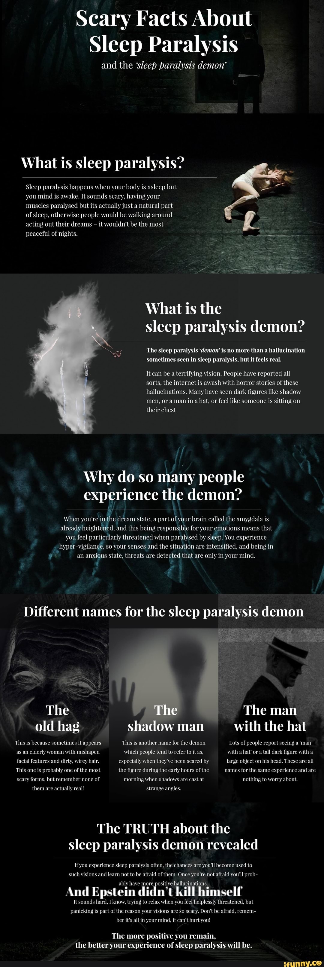 Scary Facts About Sleep Paralysis and the “sleep paralysís demon” What ...