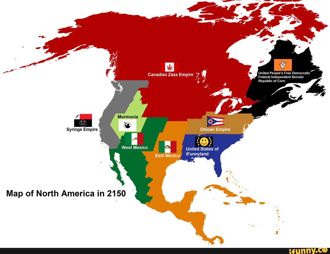 Mormonia Syringe Empire West Mexico East Mexico) Map of North America ...