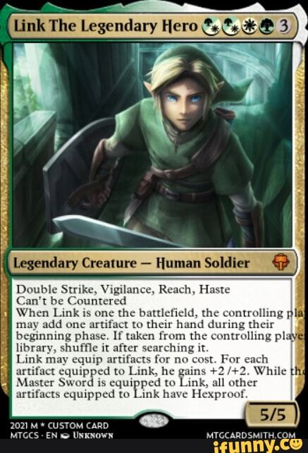 Link The Legendary Legendary Hero Legendany Soldter Double Strike ...