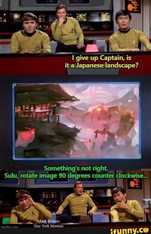 I give give up up Captain. I it a Japanese landscape? Something's not right. tate image 90 ...