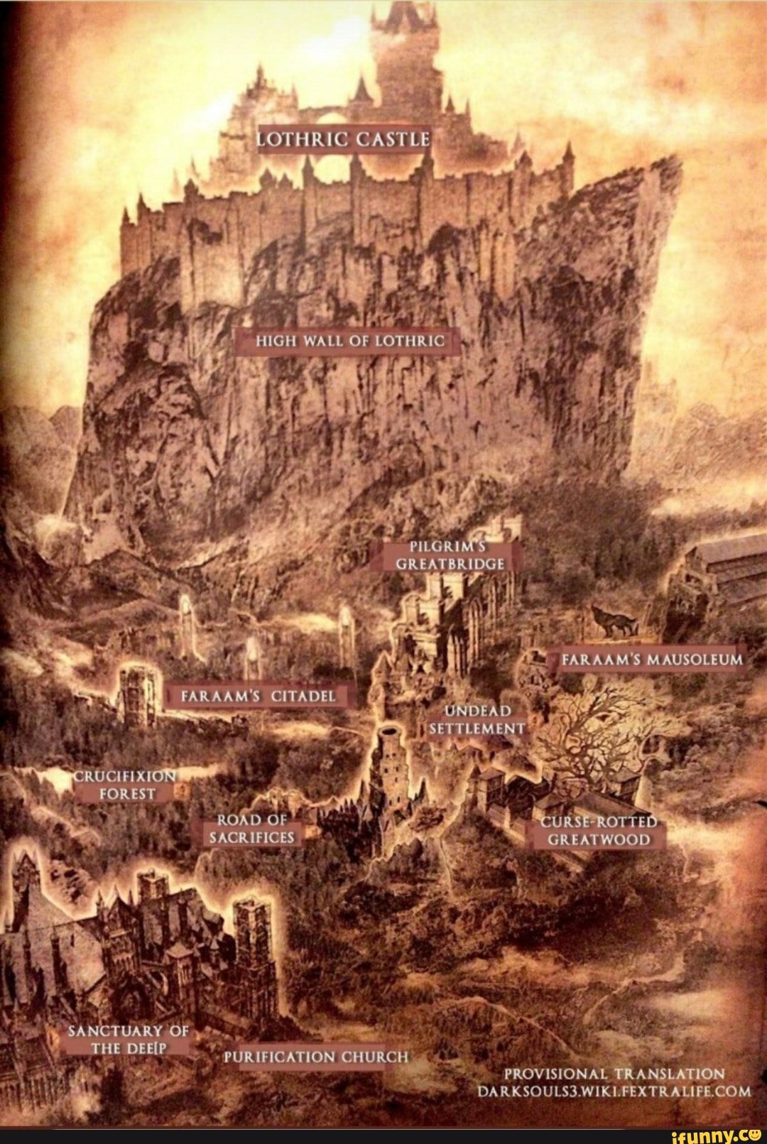 LOTHRIC CASTLE OF LOTHRIC FARAAM'S CITADEL ROAD SANCTUARY OF THE ...