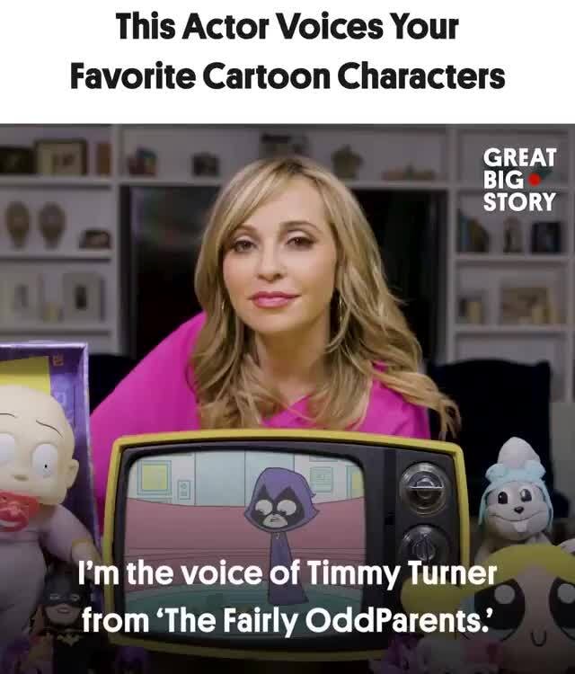 This Actor Voices Your Favorite Cartoon Characters I'm the voice of ...