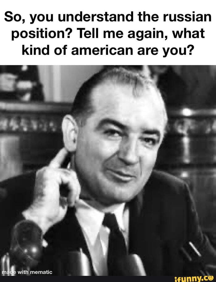 Joseph_mccarthy memes. Best Collection of funny Joseph_mccarthy ...